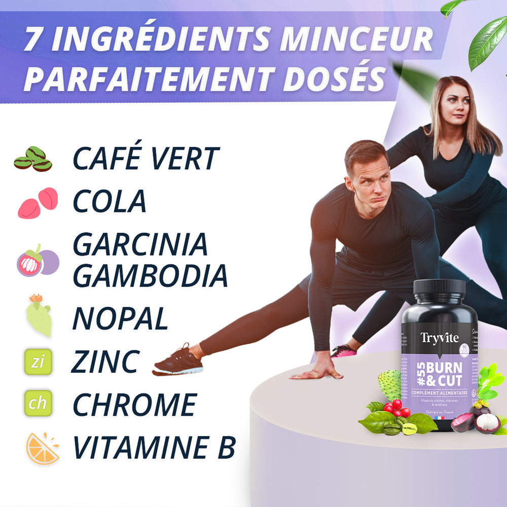 Brûleur de graisse naturel : #55 Burn & Cut pour une remise en forme ...